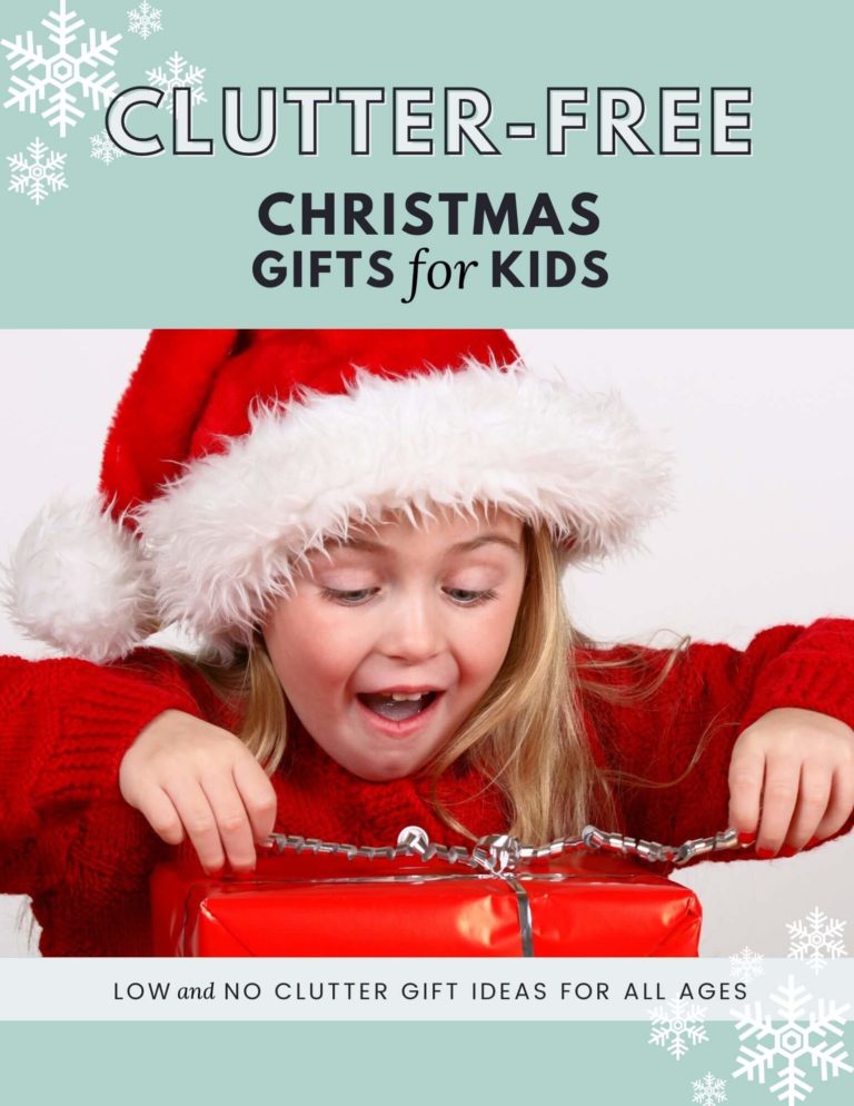Clutter-Free Christmas Gifts for Kids - This Modern Mess